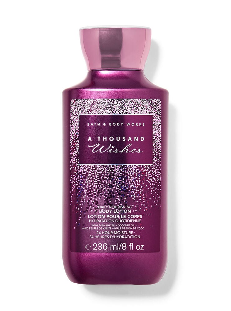 Lotion hydratation quotidienne A Thousand Wishes | Bath and Body Works
