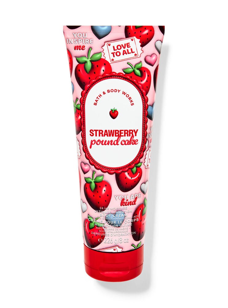 Strawberry Poundcake Crème pour le corps hydratation ultime | Bath and Body Works
