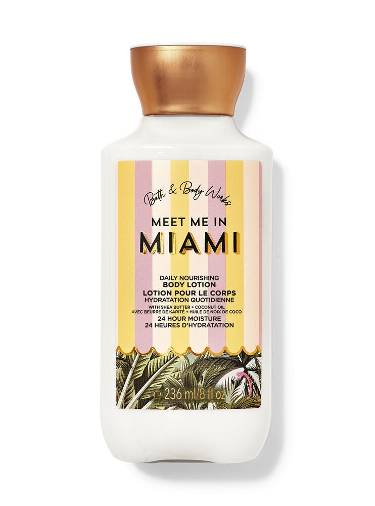 Lotion pour le corps hydratation quotidienne Meet Me In Miami | Bath ...