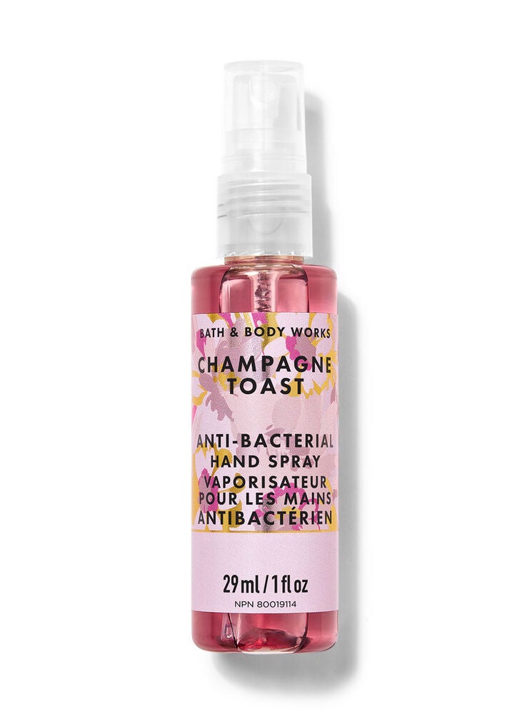 Champagne Toast Hand Sanitizer Spray | Bath and Body Works