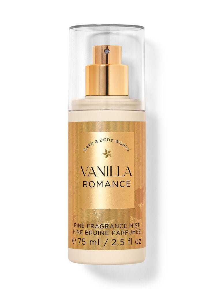 Vanilla Romance Travel Size Fine Fragrance Mist | Bath and Body Works