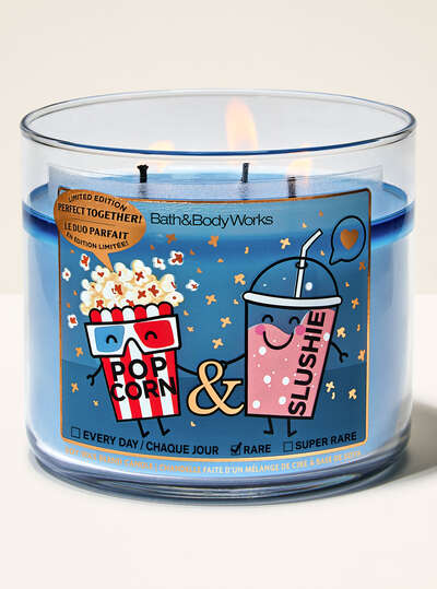 Popcorn & Slushie 3-Wick Candle | Bath & Body Works
