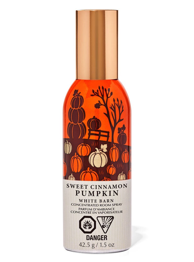 Parfum d'ambiance concentré en vaporisateur Sweet Cinnamon Pumpkin | Bath and Body Works