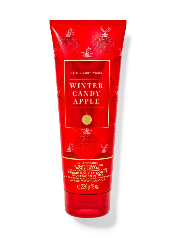 Crème pour le corps hydratation ultime Winter Candy Apple | Bath and ...