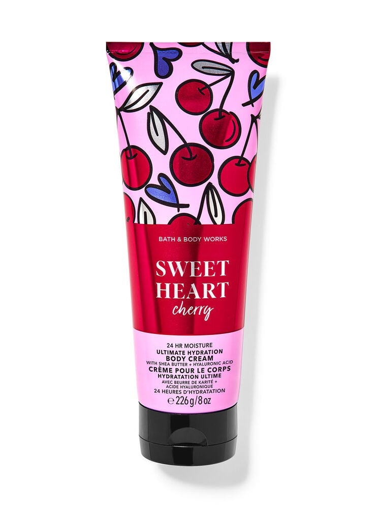 Crème pour le corps hydratation ultime Sweetheart Cherry | Bath and Body Works