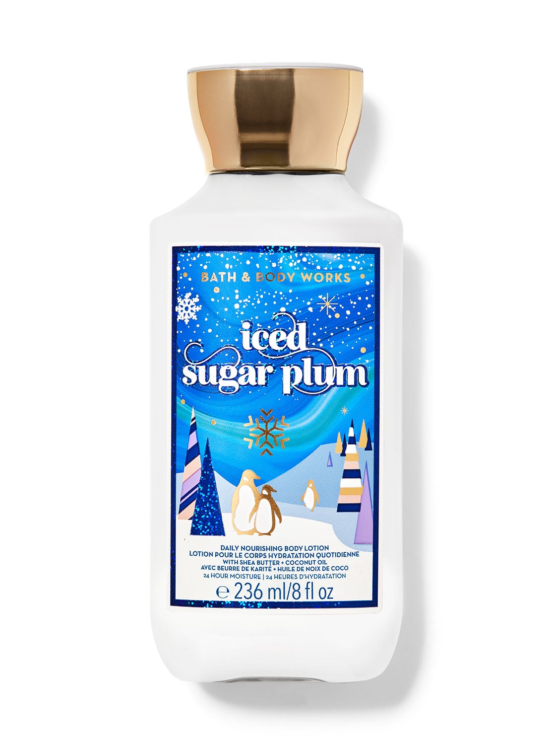 Lotion pour le corps hydratation quotidienne Iced Sugar Plum | Bath and Body Works